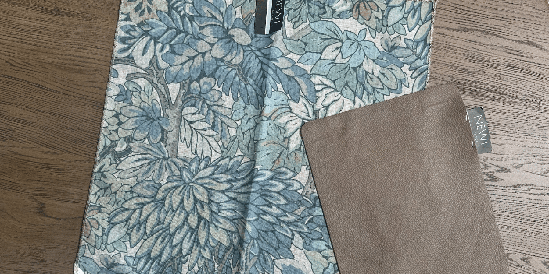 A Large Fabric and Leather Selection - BY DESIGN